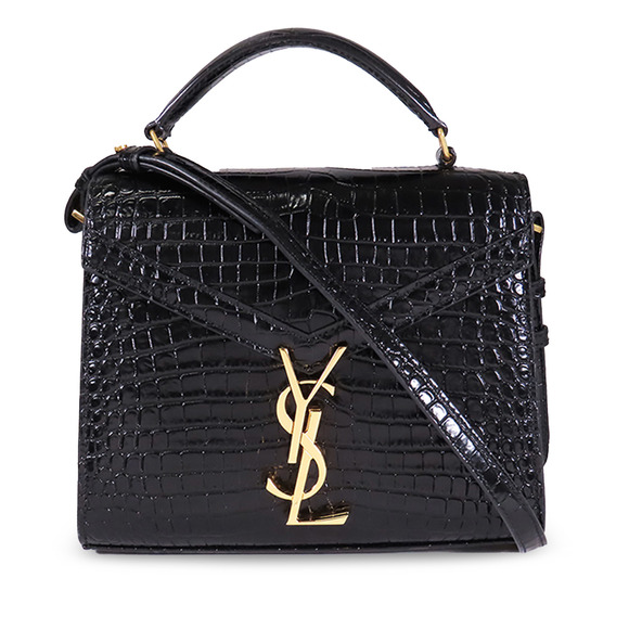 Yves Saint Laurent | Bags | Saint Laurent Mini Croc Embossed Monogram ...